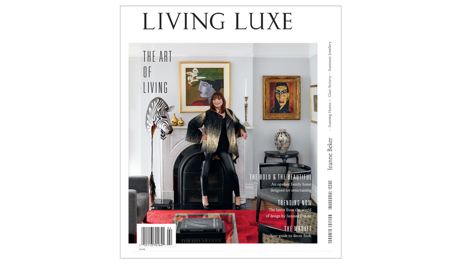 LIVING LUXE MAGAZINE INAUGURAL ISSUE | ARTBOULLE